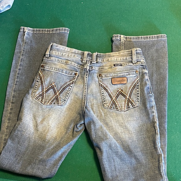 Wrangler | Jeans | Wrangler Light Blue Jeans With Embroidered Details ...